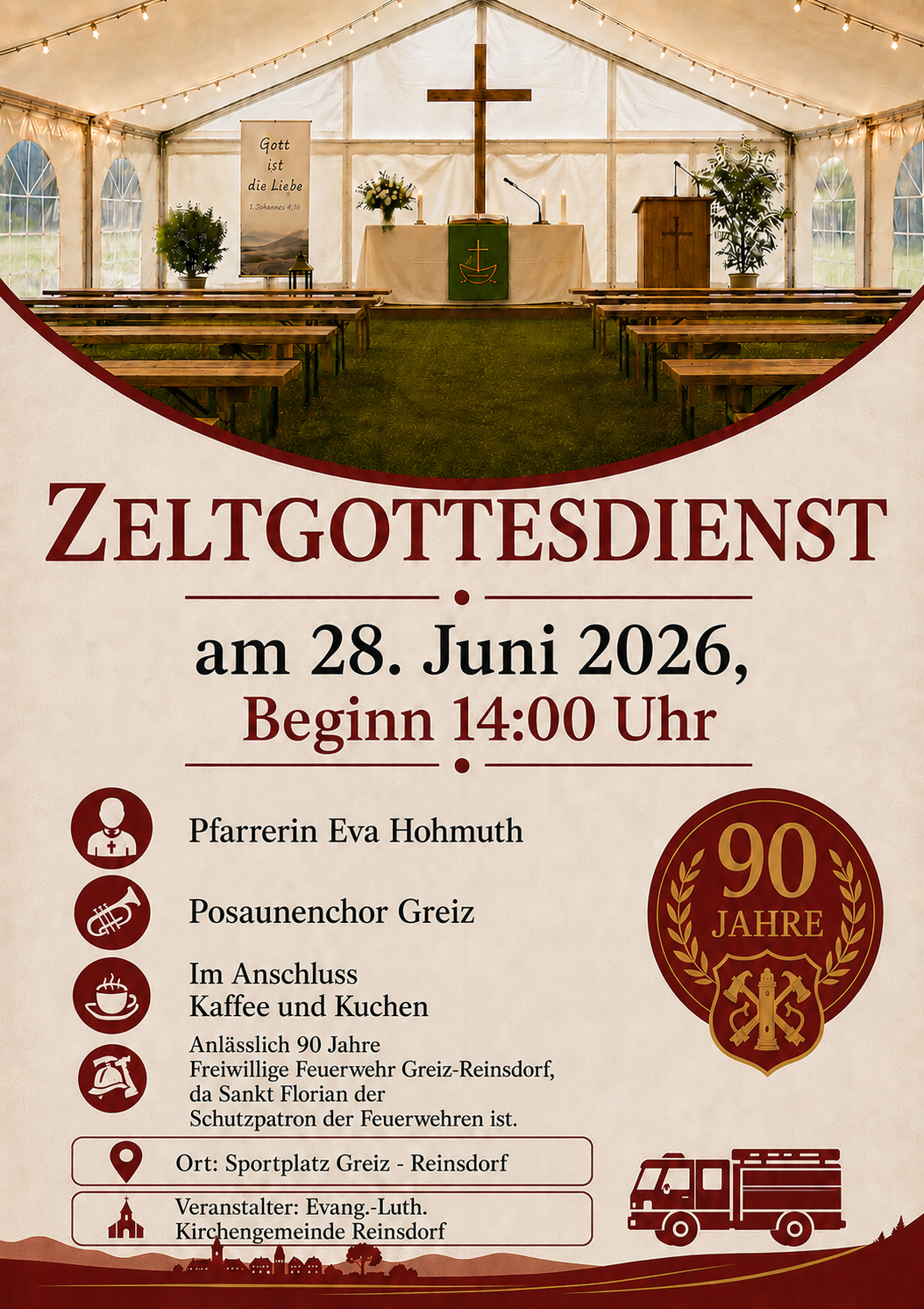 Kirchenregion Greiz – Der Veranstaltungskalender